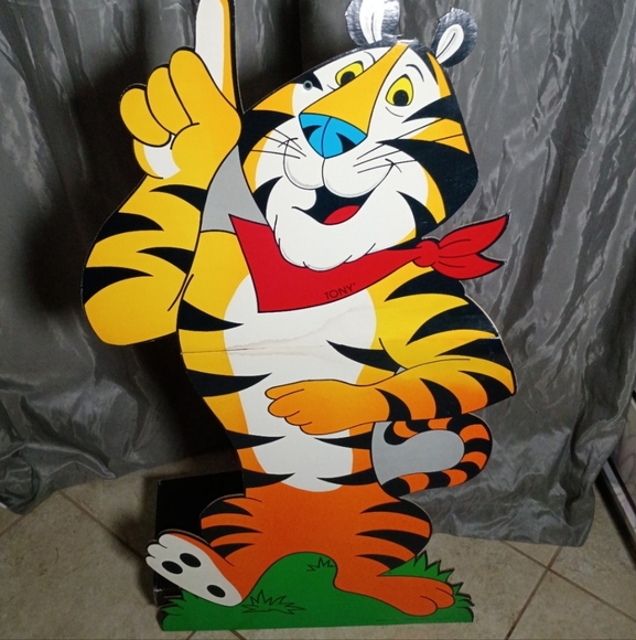 Toys | Vintage 1989 Kelloggs Tony The Tiger Promotional Store Display ...
